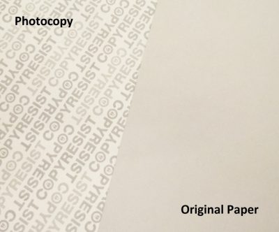 90gsm A4 Copyresist Security Paper (Bulk pack 2000 sheets) – RW Pierce