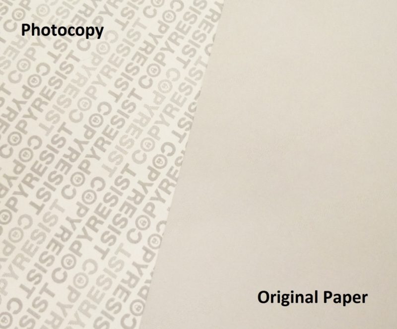 100gsm A4 Copyresist Security Paper (bulk pack 2000 sheets) – RW Pierce