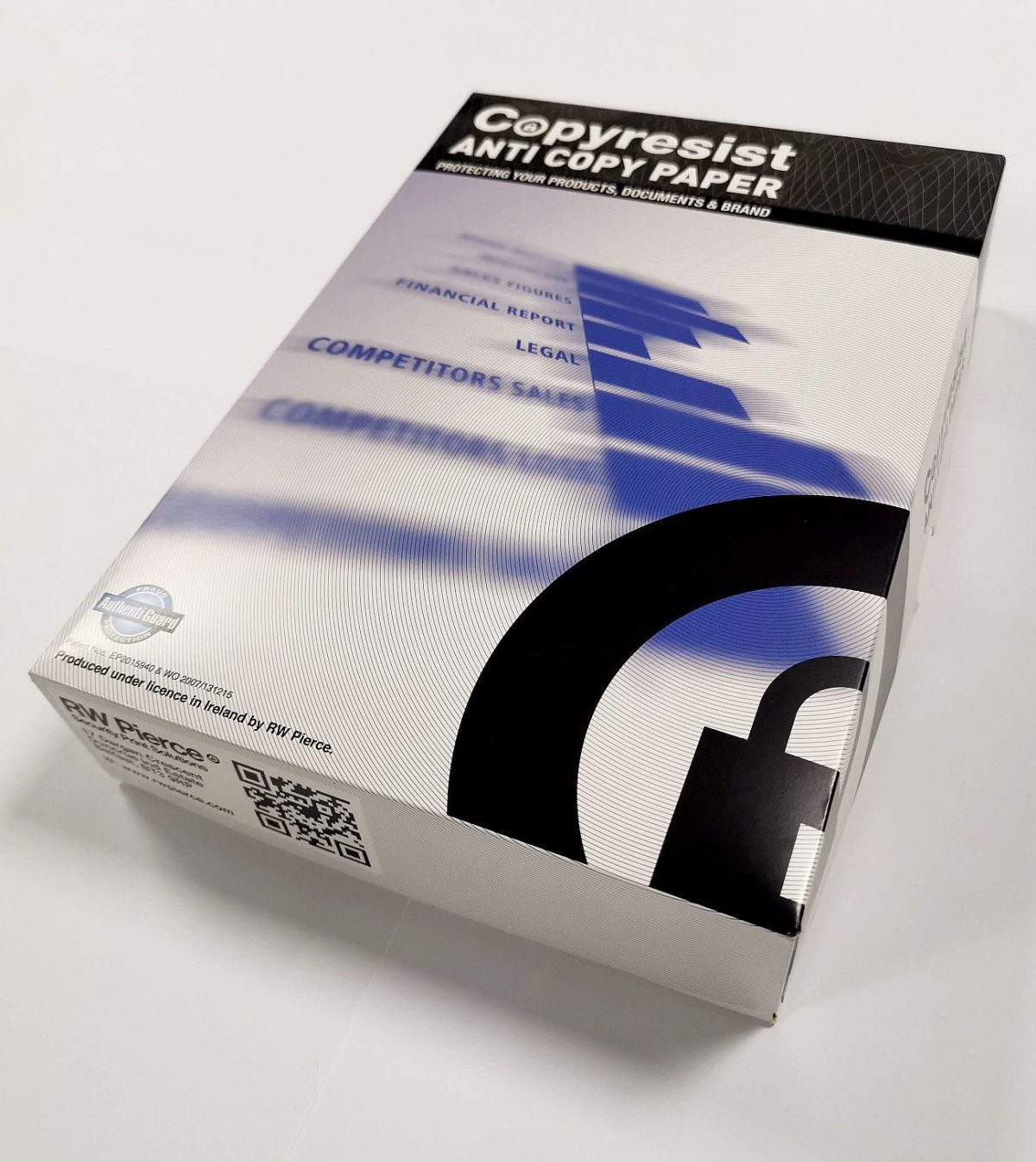 90gsm A4 Copyresist Security Paper (Bulk pack 2000 sheets) – RW Pierce